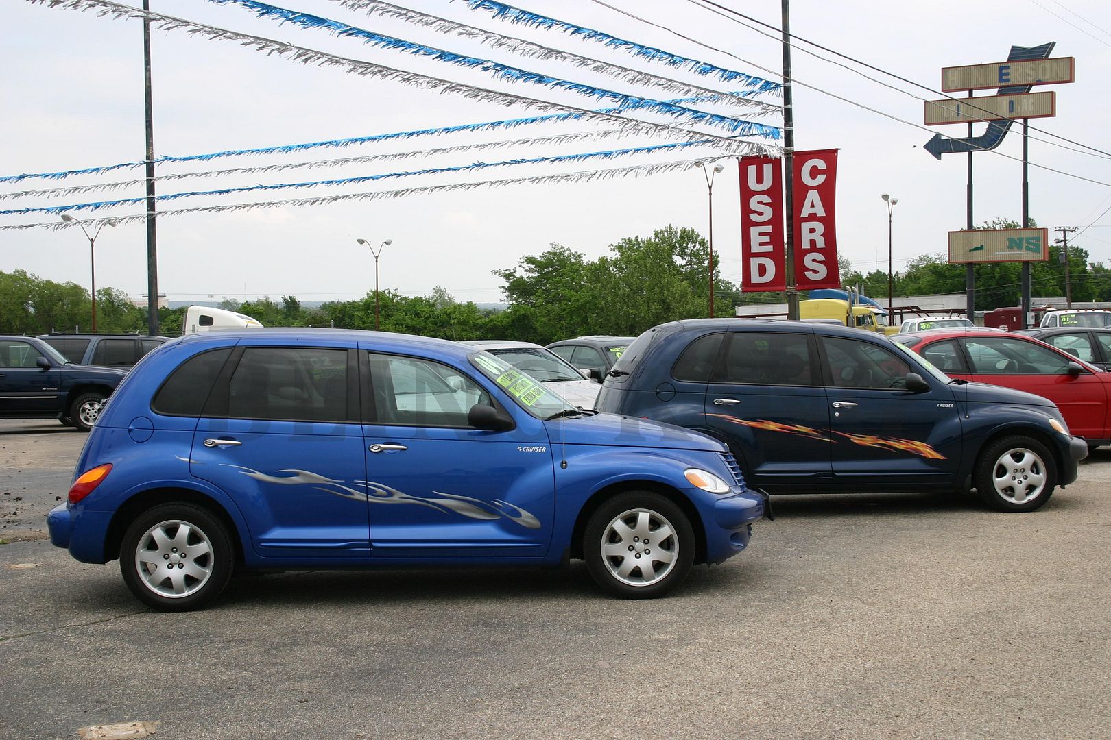 Chrysler PT Cruiser flame job graphics Honda S2000 flames decal | eBay