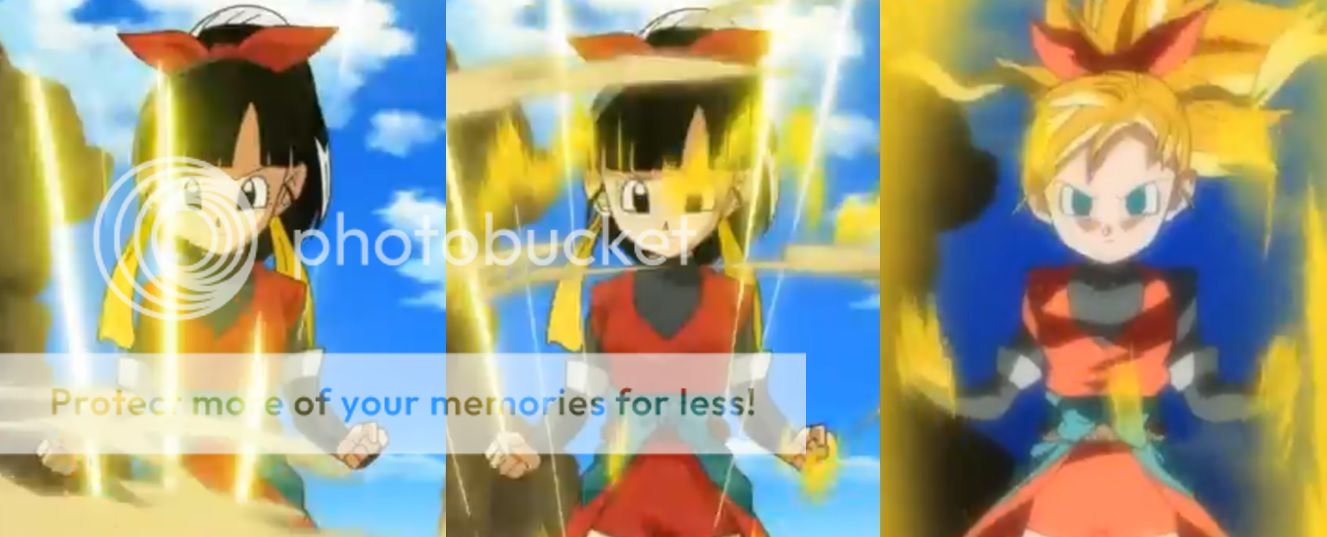 I think the design of a female SSJ looks pretty awesome : dbz